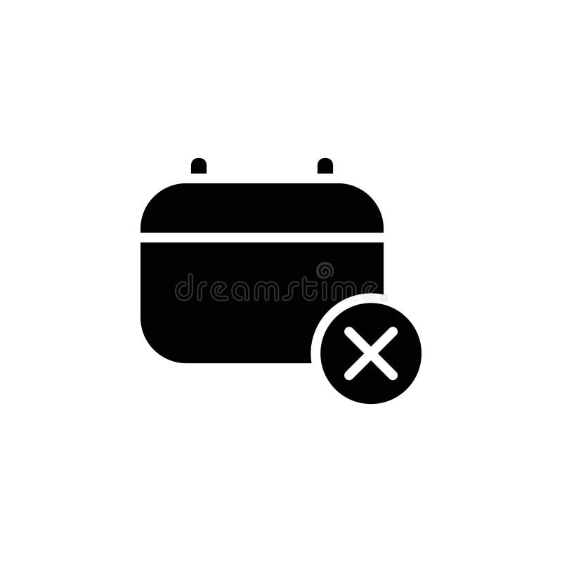 Cancel Event Icon Web Design in Vector Stock Vector - Illustration of ...