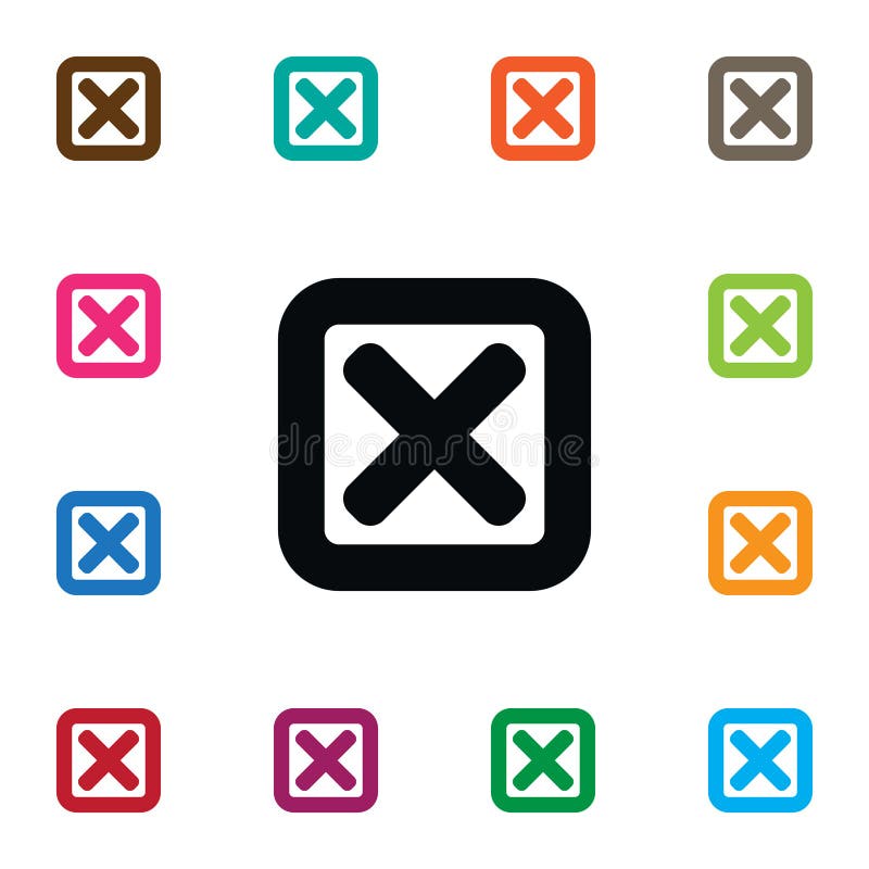 Cancel Icon. Close Vector Element Can Be Used for Cancel, Close, Wrong ...