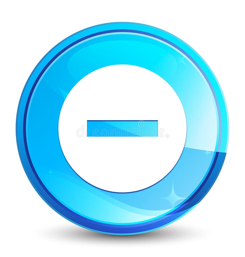 Cancel Icon Splash Natural Blue Round Button Stock Vector ...