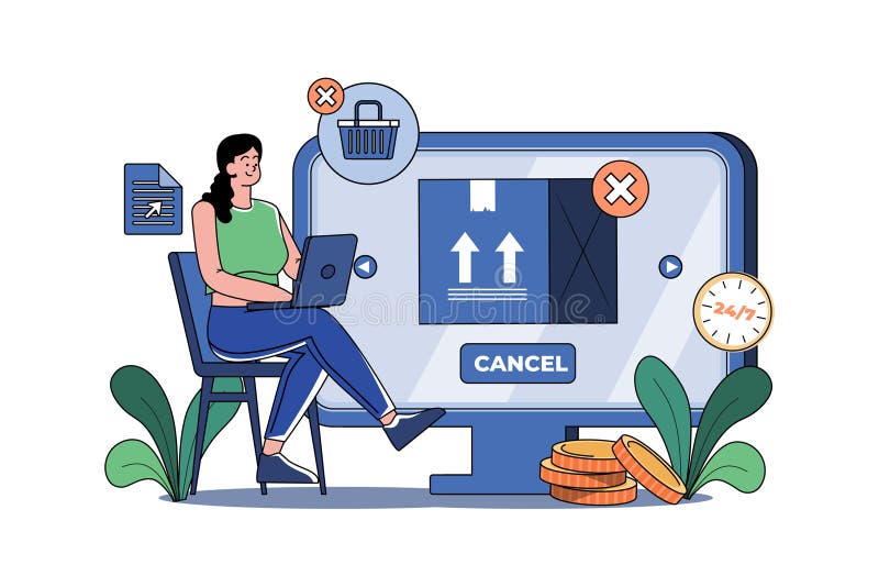 Cancel Order Stock Illustrations – 863 Cancel Order Stock Illustrations ...