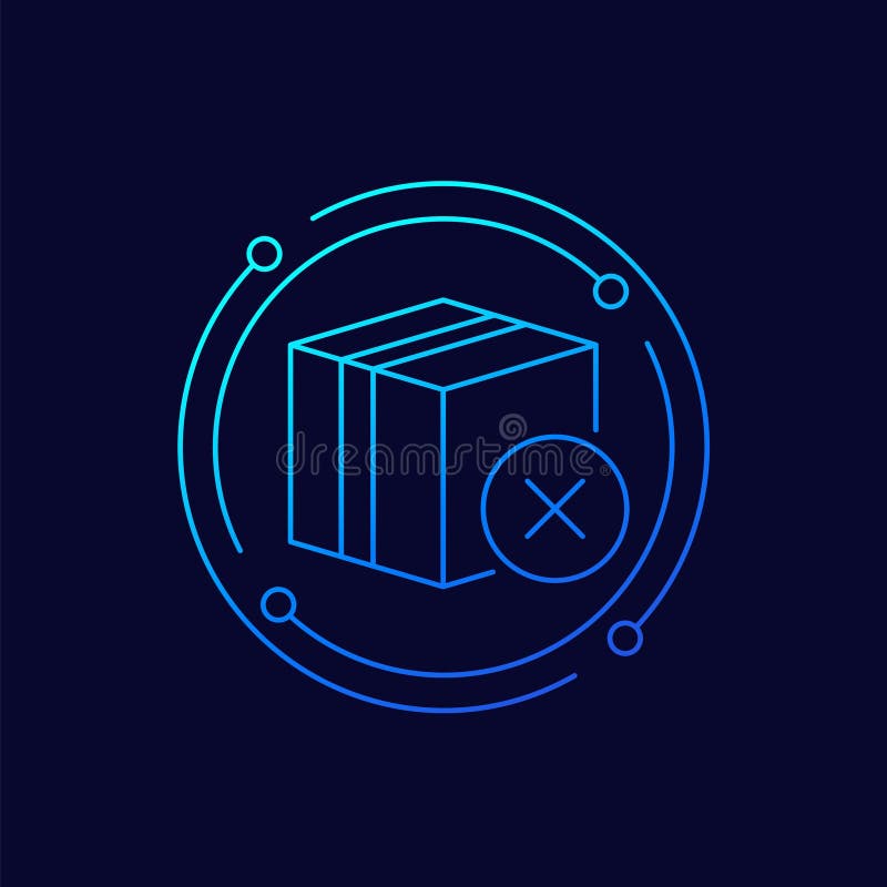 Cancel Order Icon Stock Illustrations – 726 Cancel Order Icon Stock ...