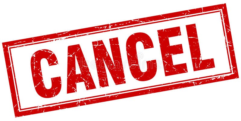 Cancel stamp stock vector. Illustration of label, stamp - 125212535