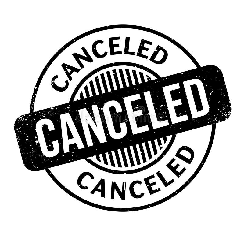 CANCEL Stempel vektor abbildung. Illustration von beseitigung - 99887703