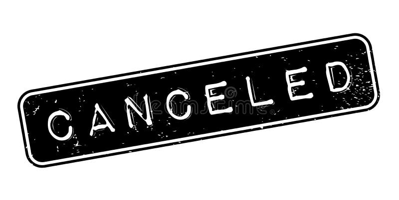CANCEL Stempel vektor abbildung. Illustration von beseitigung - 99887703