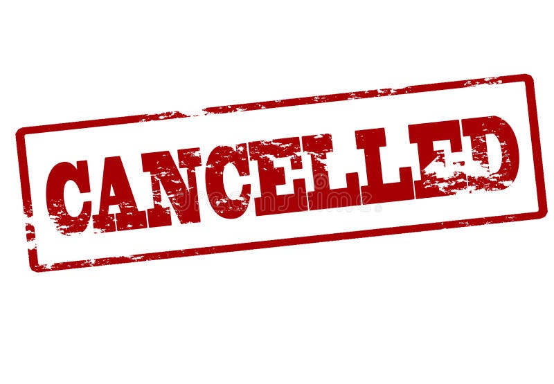 Anulado Ilustraciones Stock, Vectores, Y Clipart – (165 Ilustraciones ...