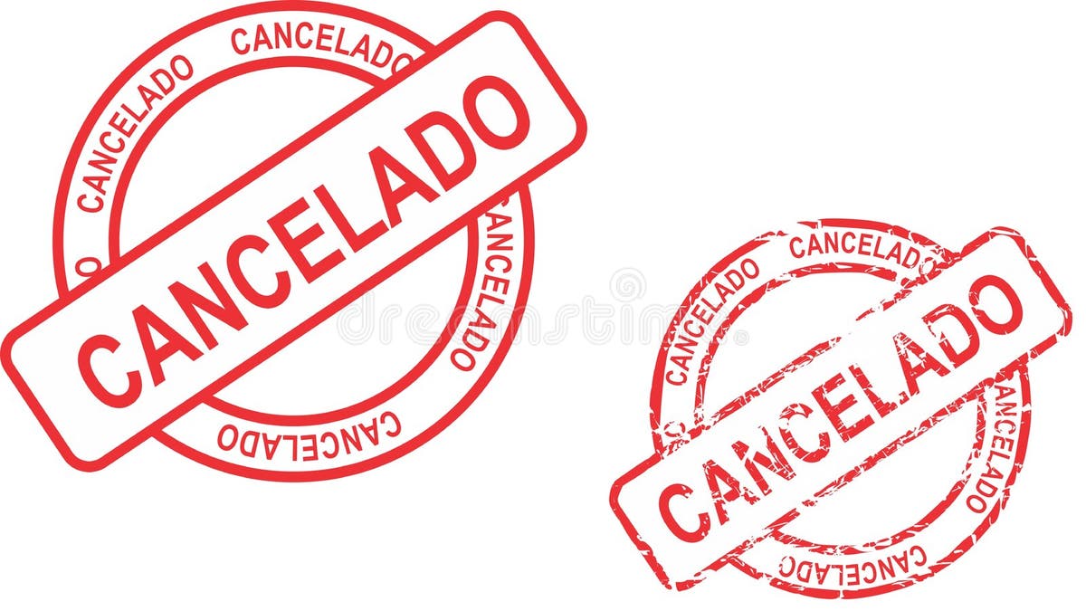 Cancelado Stock Illustrations – 2 Cancelado Stock Illustrations ...