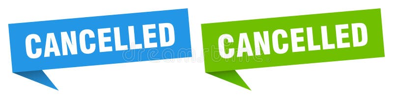 Cancelled Banner Stock Illustrations – 2,379 Cancelled Banner Stock ...