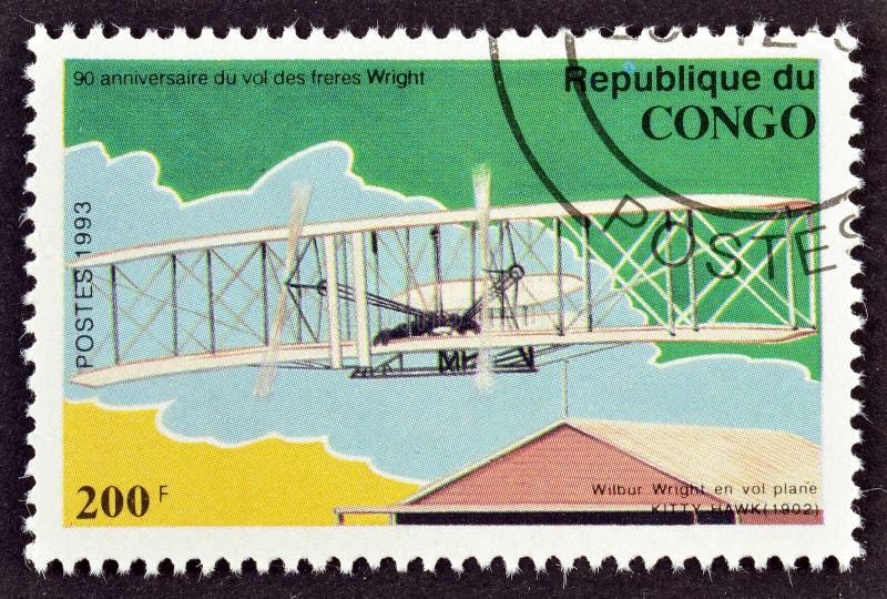 Powered Flight, 90th Anniversary Editorial Photo - Image of airplane ...