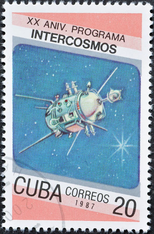 20th Anniversary of Intercosmos Program Editorial Image - Image of ...