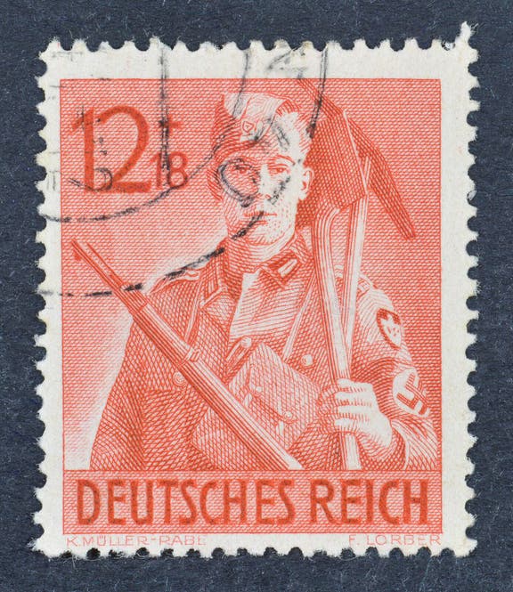 Working Men in the Service, 8 Years Work Commitment, German Reich ...