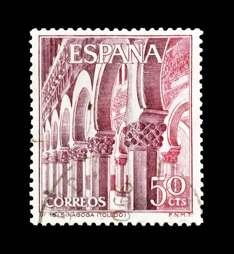 Spanish Monuments on Postage Stamps Editorial Photo - Image of apostles ...