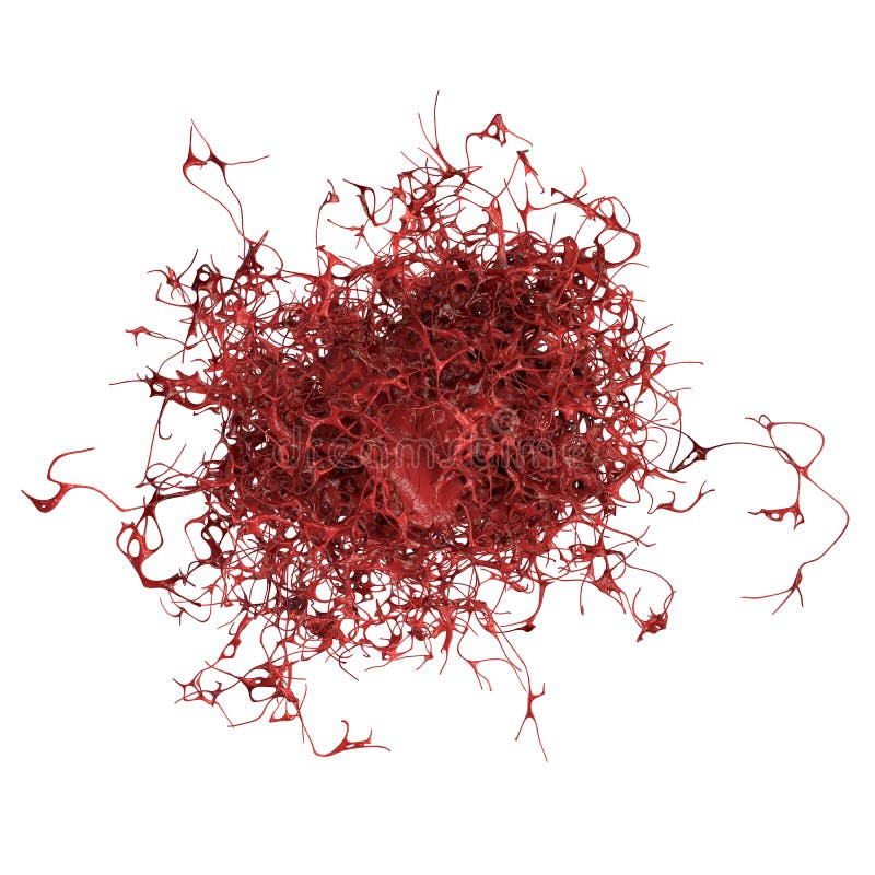 Cancer cell, illustration stock illustration. Illustration of biopsy ...