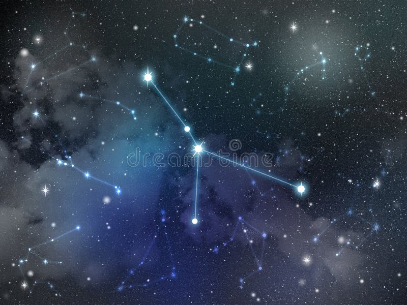 Cancer Constellation Star Zodiac Stock Illustration Illustration Of