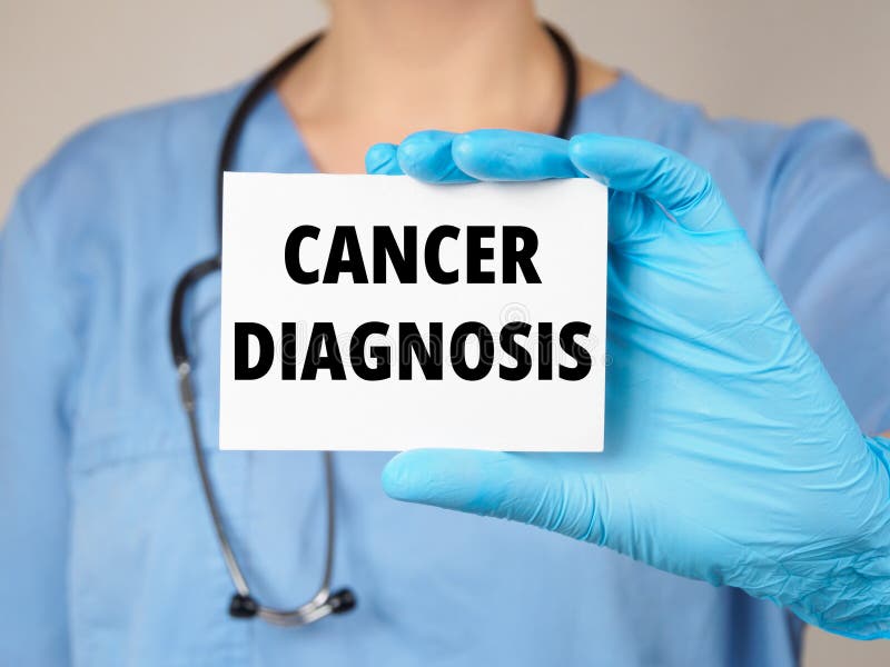 Cancer Diagnosis Text Title Diagnoses Medical Background Stock Photos ...