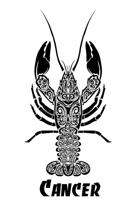 Cancer is a Graphic Animal. Vector Illustration Stock Vector ...