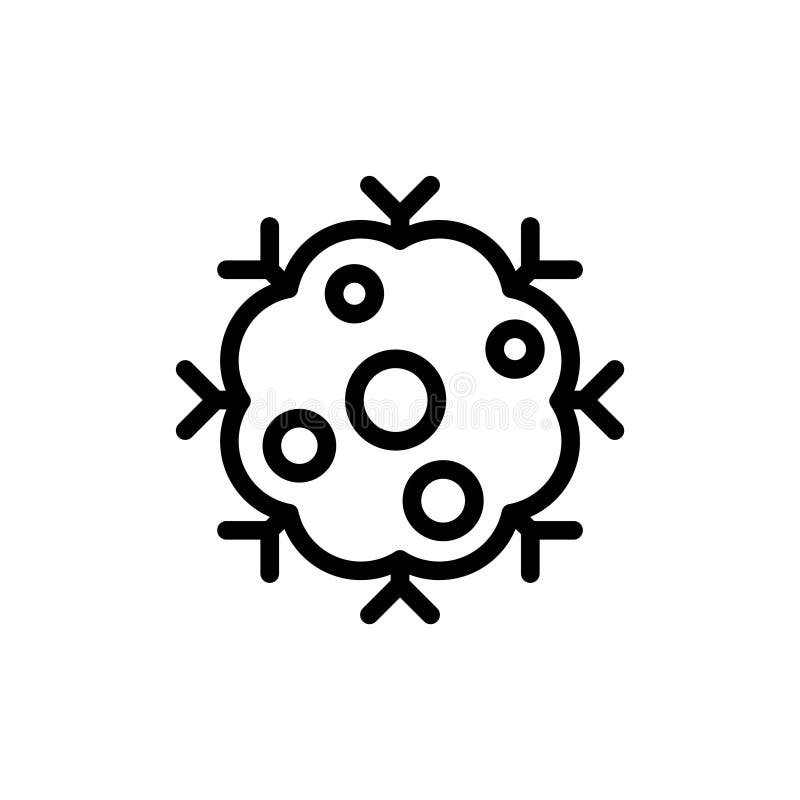 Cancer Icon, Vector Illustration Stock Vector - Illustration of healthy ...