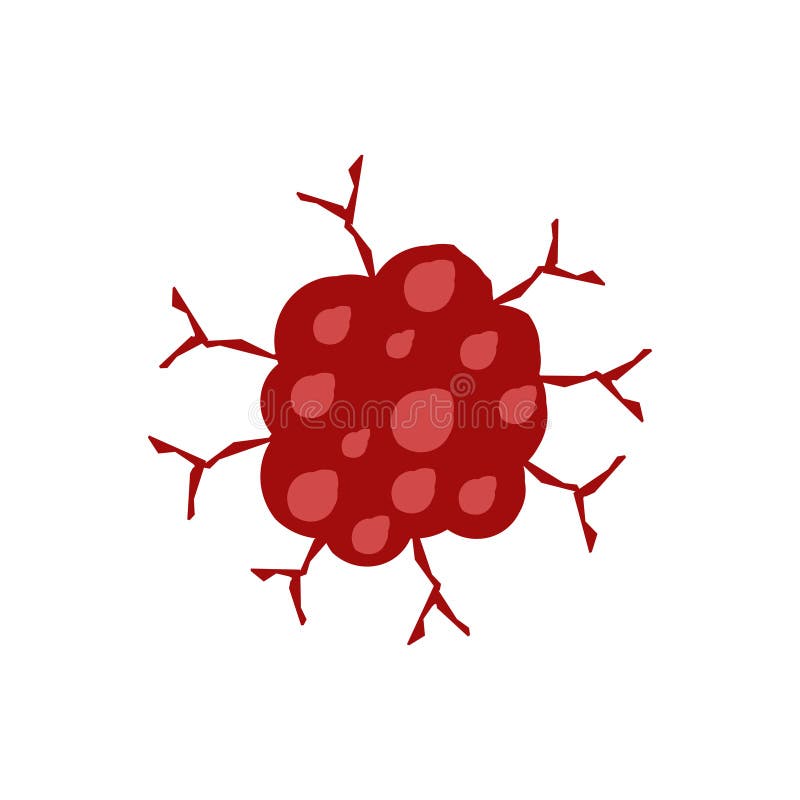 Cancer Icon, Vector Illustration Stock Vector - Illustration of ...