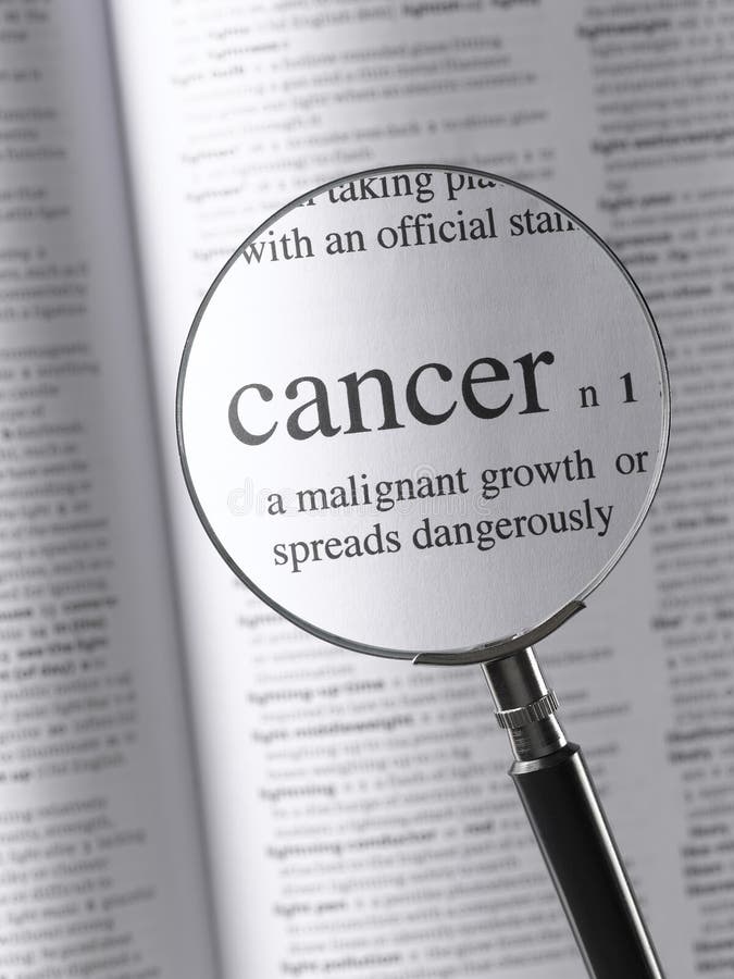 Cancer stock photo. Image of cancer, magnifying, science - 45090826