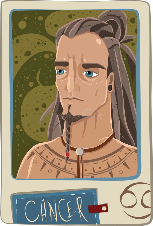 Zodiac Cancer Man Stock Illustrations – 451 Zodiac Cancer Man Stock ...