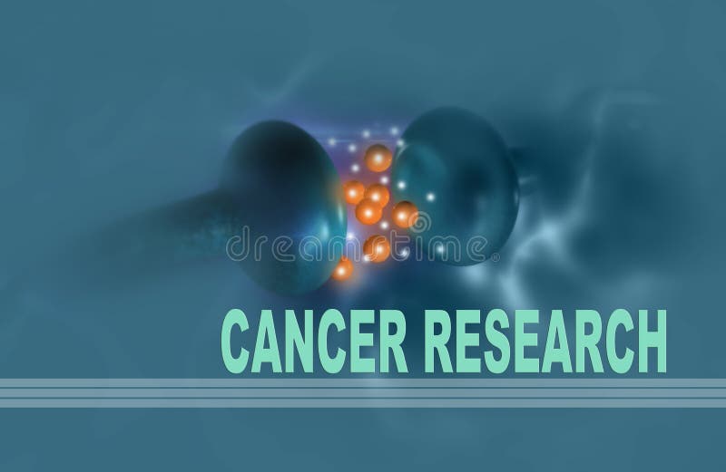 CANCER RESEARCH stock illustration. Illustration of light - 47275094