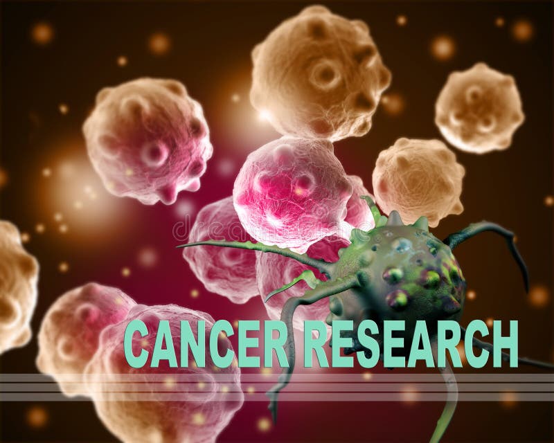 CANCER RESEARCH stock illustration. Illustration of identification ...