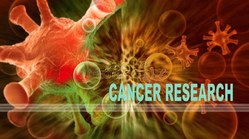 CANCER RESEARCH stock illustration. Illustration of flare - 47275227