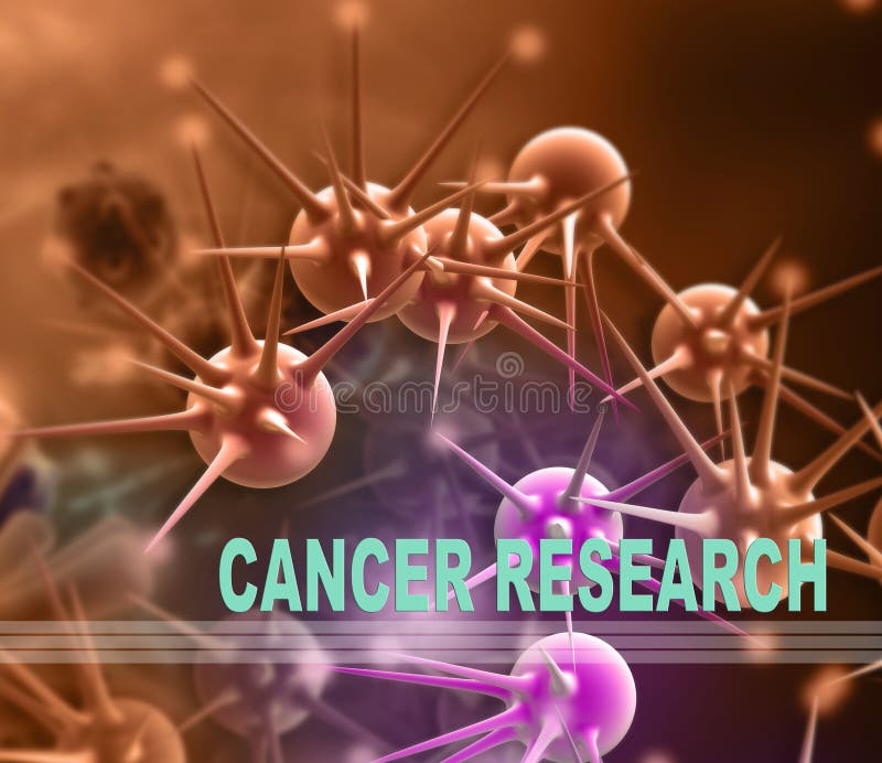 CANCER RESEARCH stock illustration. Illustration of flare - 47275316