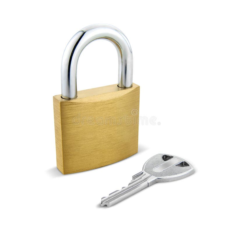 Candado con clave imagen de archivo. Imagen de clave - 16140119