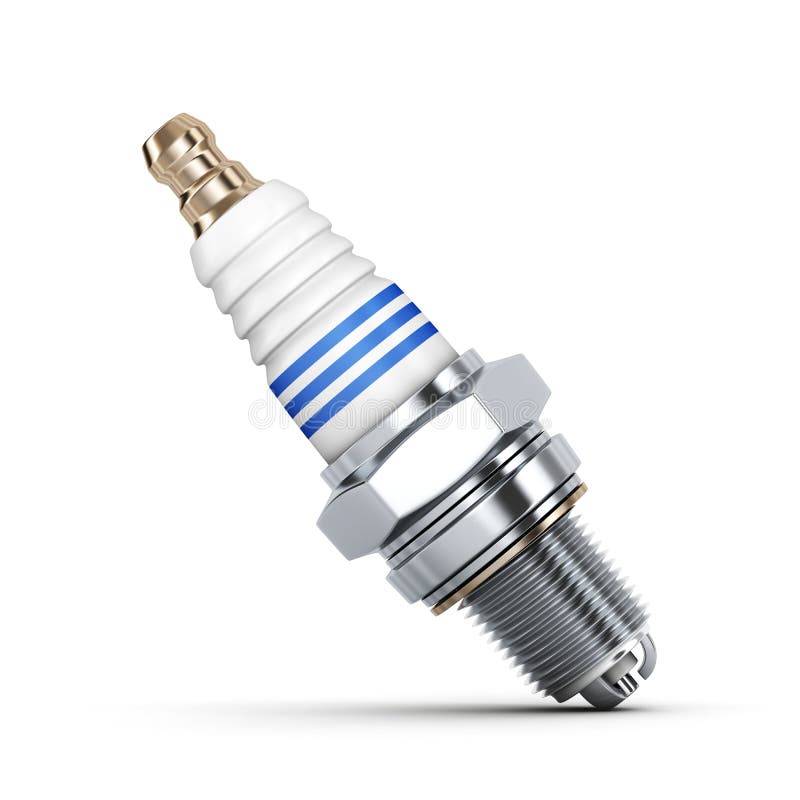Candela Di Accensione Dell'automobile Illustrazione di Stock ...