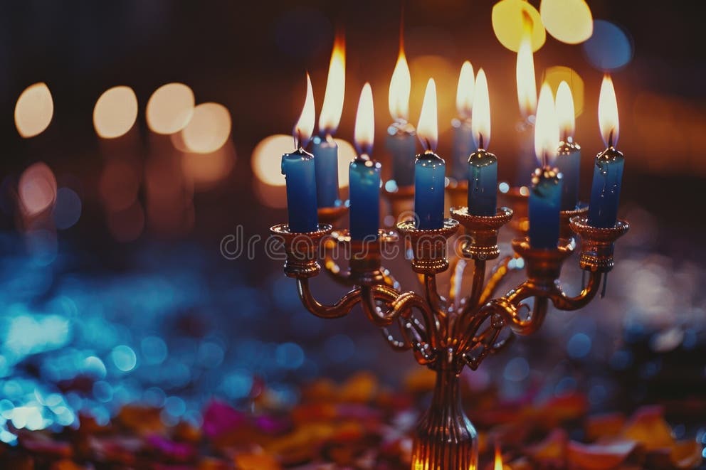 Candlelight table setting stock image. Image of lighting - 377340295