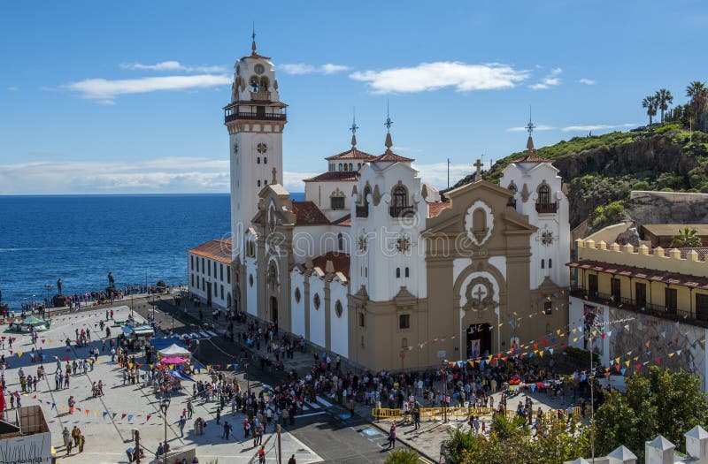 Candelaria, Tenerife, Spain Editorial Stock Photo - Image of candelaria ...