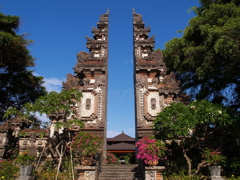 Candi Bentar stock image. Image of expensive, holiday - 1477975