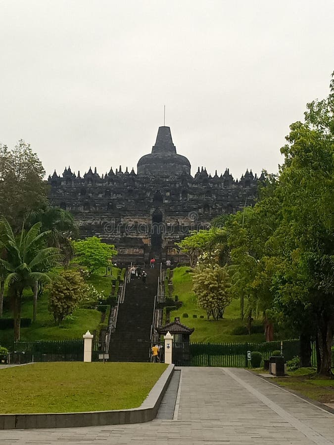 The Candi Borobudur in Central Java 2022 Stock Image - Image of central ...