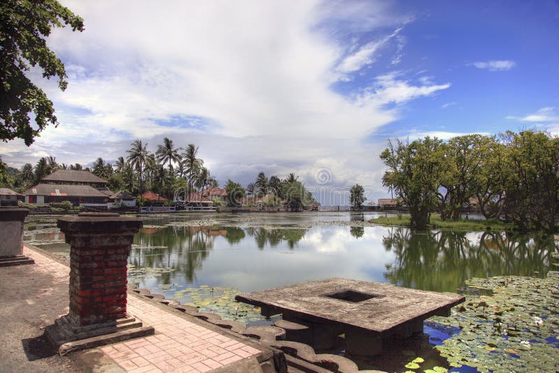 Candi Dasa, Ost-Bali, Indonesien Stockbild - Bild von tourist, reise ...