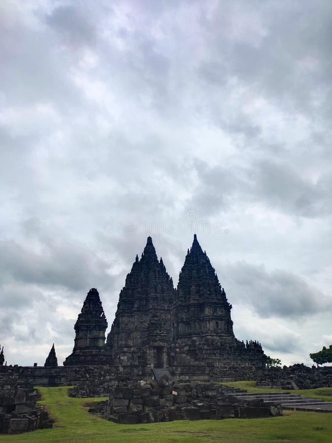 Candi Prambanan, Hindu Temple S , Java, Indonesia Stock Image - Image ...