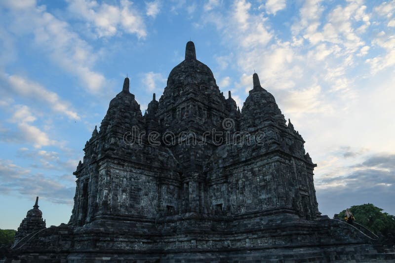 Candi Sewu, Part of Prambanan Hindu Temple in Sunset, Java, Indonesia ...