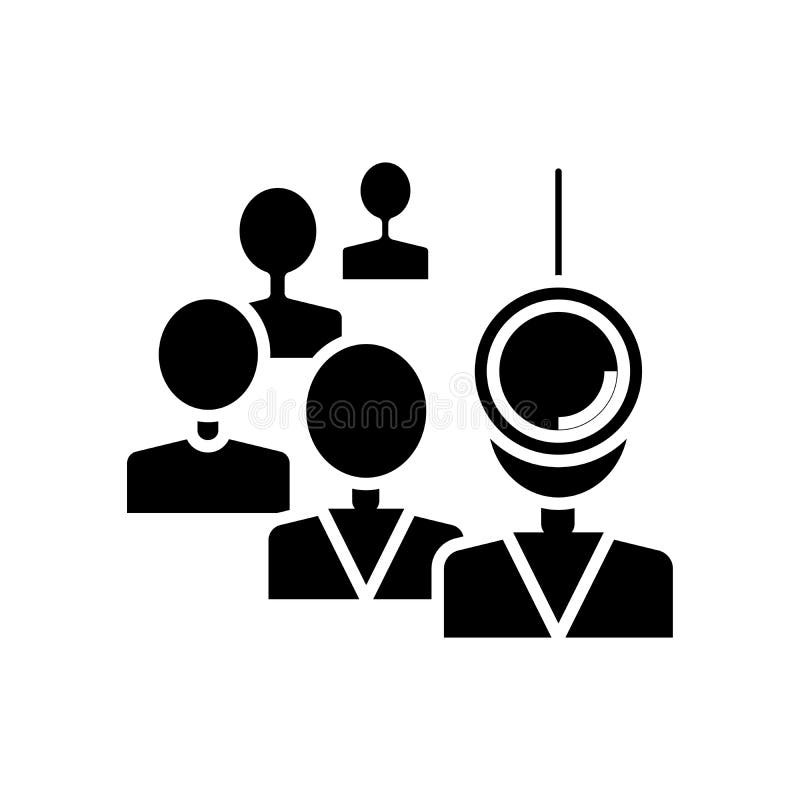 Candidate Black Icon, Concept Illustration, Vector Flat Symbol, Glyph ... Candidate Black Icon, Concept Illustration, Vector Flat Symbol, Glyph ...