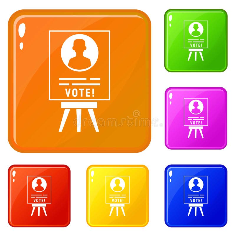 Candidate in the Election. Vector Illustration Stock Vector ...