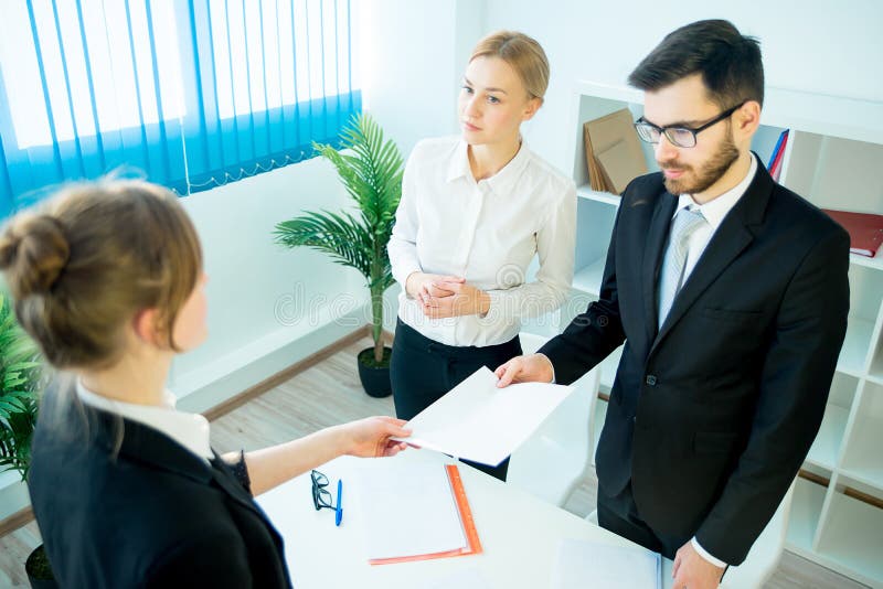 Handing Job Application Stock Photos - Free & Royalty-Free Stock Photos ...
