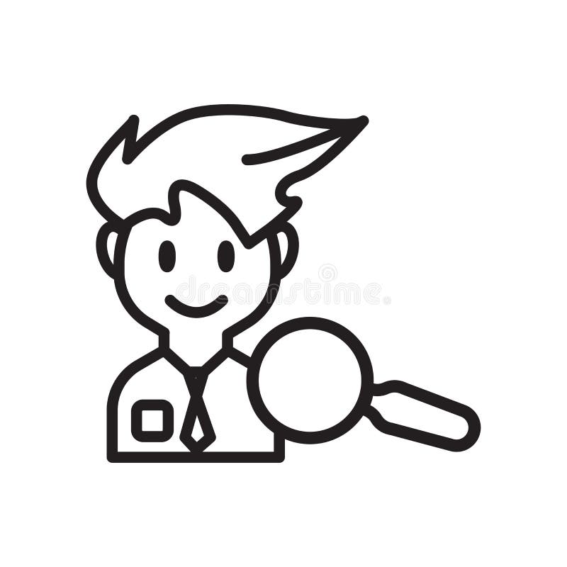 Candidate Icon Vector Isolated on White Background, Candidate Sign ... Candidate Icon Vector Isolated on White Background, Candidate Sign ...