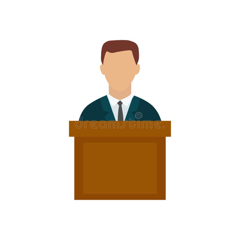 Politician Vector Cartoon Illustration Stock Vector - Illustration of ...