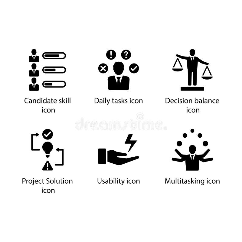 Candidate Skill, daily Tasks, Decision Balance, Project Solution ...