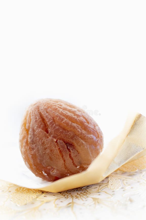 Candied chestnut stock image. Image of crystallized, fruit - 23708785