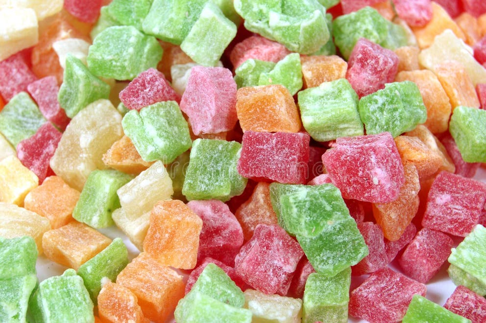 Candied fruit stock photo. Image of multi, raisin, papaya - 13199204