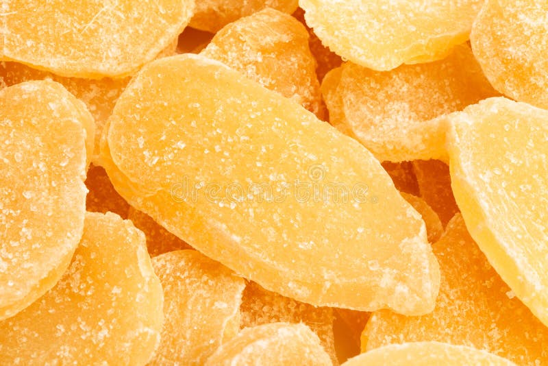 Candied ginger stock photo. Image of sugar, sweet, golden - 40161892