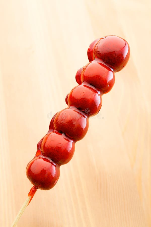 Candied haw stock image. Image of chinese, coated, sugar - 36106141