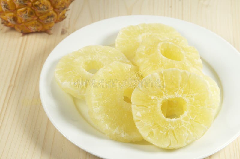 Candied pineapple rings stock image. Image of aromatic - 28462027