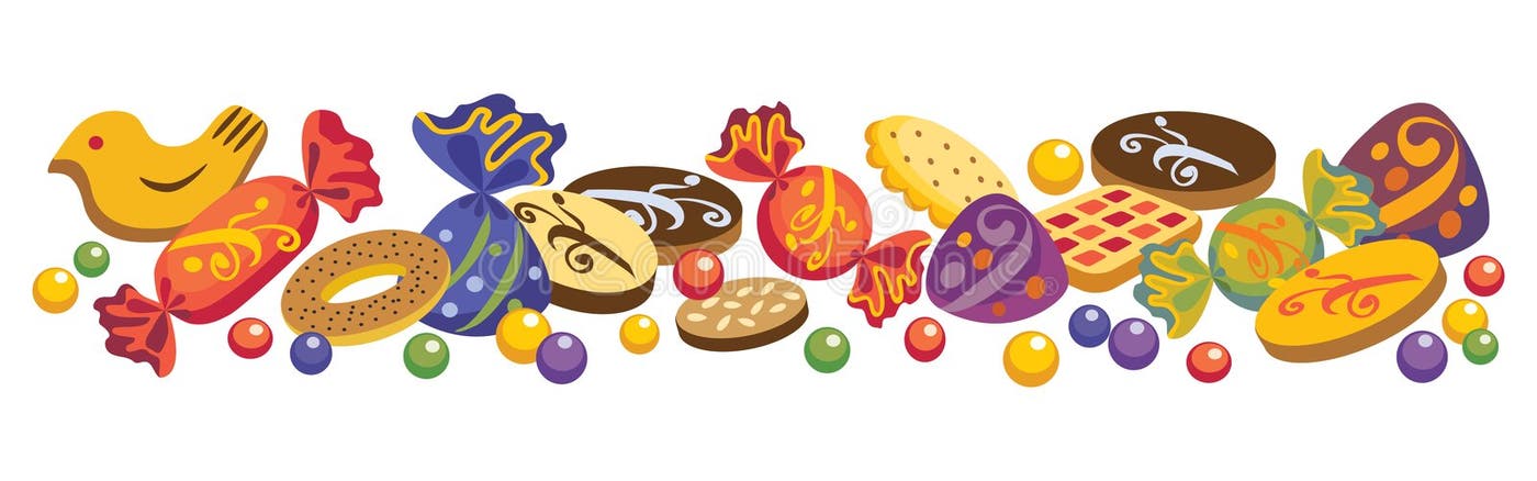 Delicious Cookies Arrangement Stock Illustrations – 9,218 Delicious ...