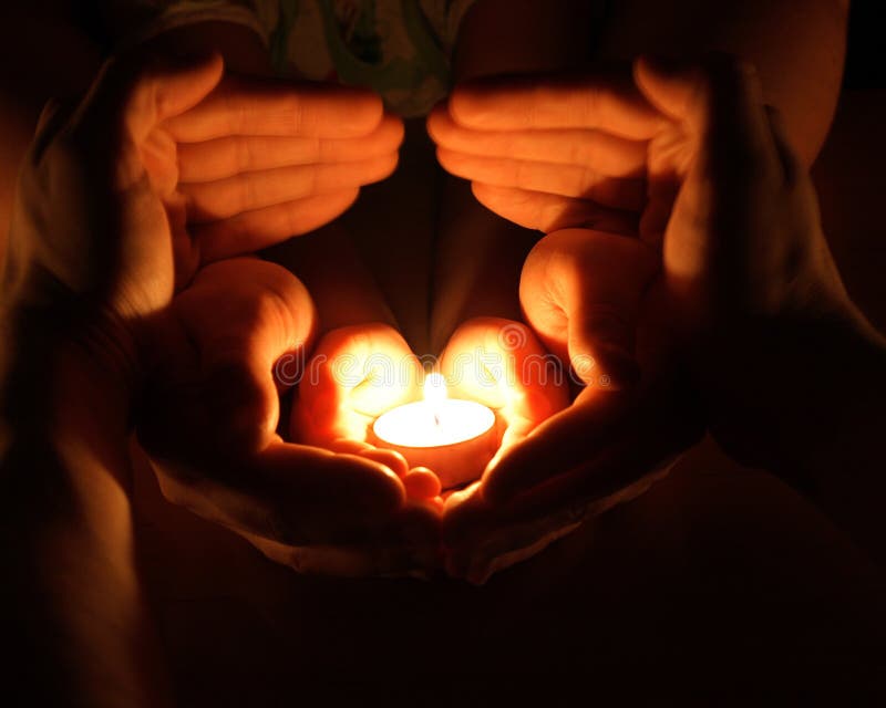 233 Candle Two Hands Dark Stock Photos - Free & Royalty-Free Stock ...