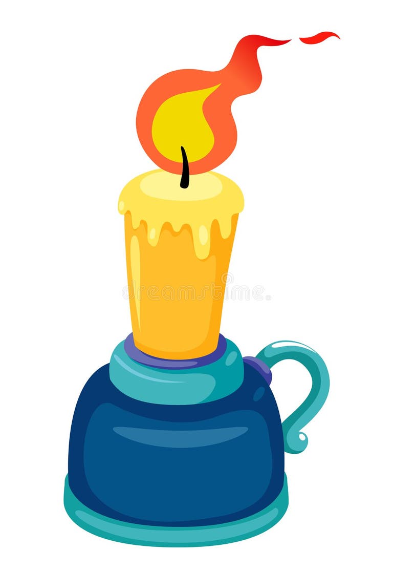 Cartoon Candle Holder Stock Illustrations – 2,182 Cartoon Candle Holder ...